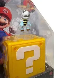 Toys | Super Mario Bros Movie Dry Bones 1 Mini Figure With Block New ...